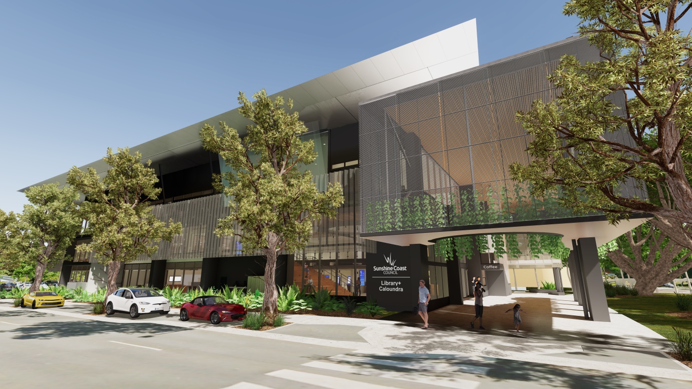 Early look at future Caloundra Library – Newsreel