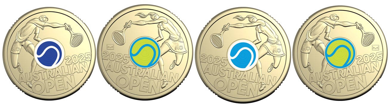 Mint serves up Australian Open $2 coins – Newsreel