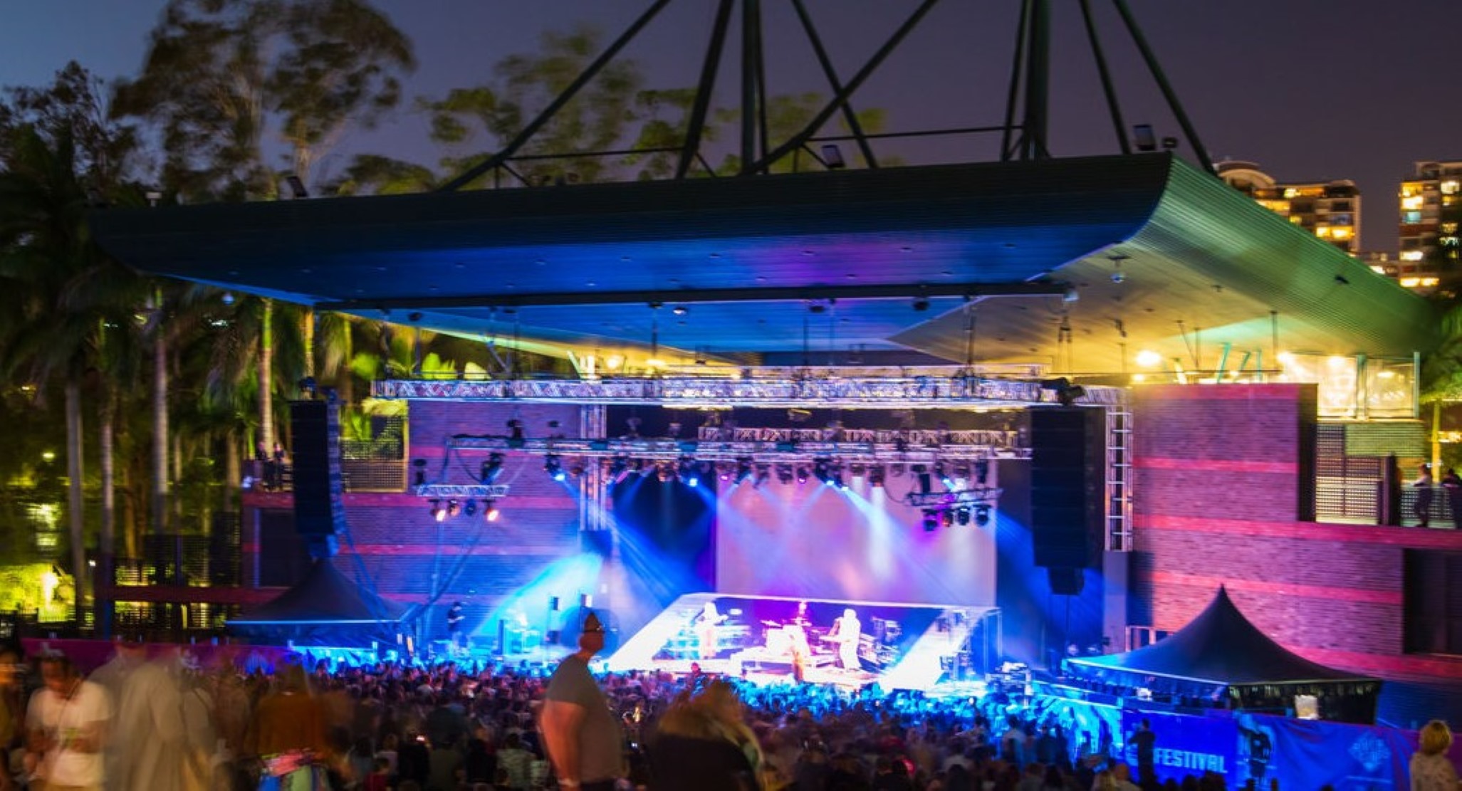 Stage set for a music makeover by the river – Newsreel