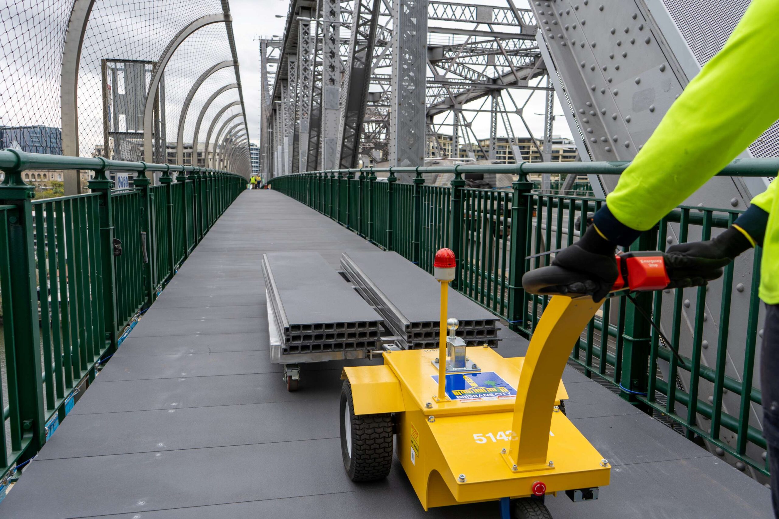 Quick-step workers fast-track bridge footpath opening – Newsreel