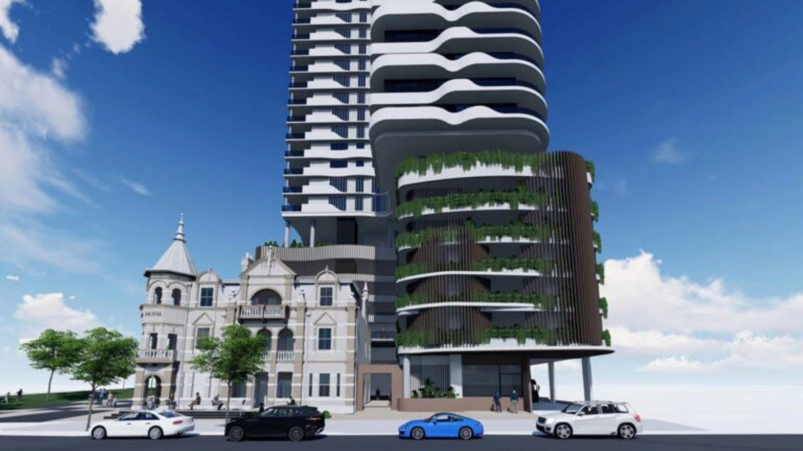 New plans to restore Broadway alongside 24-storey project – Newsreel