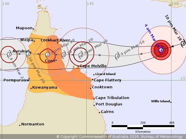 Cyclone to cause ‘severe impact’ in North Queensland – Newsreel